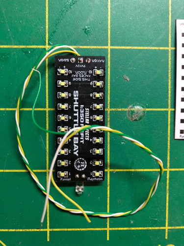 SFX "Drop-in" 1:350 Refit Shuttle Bay Running Light Board | StellarEffects