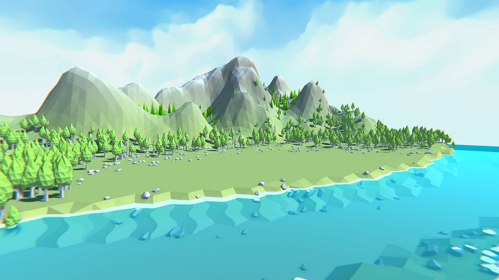 Polaris 3 is here - low poly terrain tool for Unity.