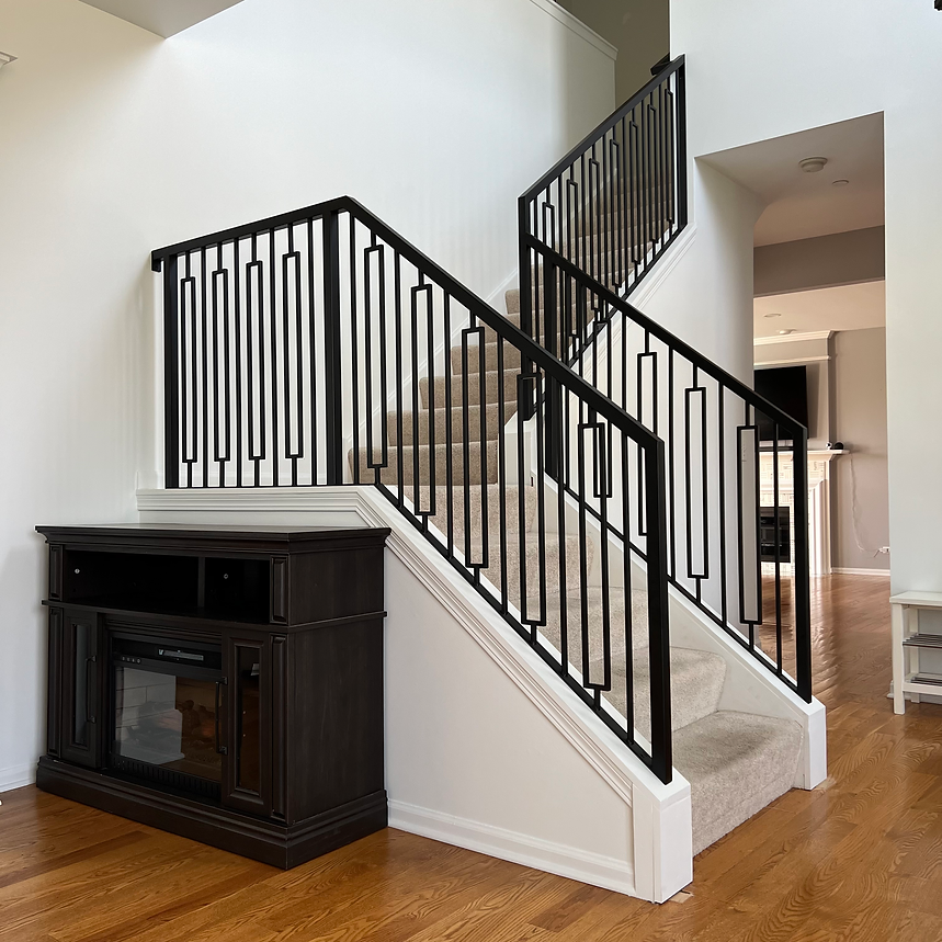 chicago custom railings | Custom metal railings | 1527 Jarvis Avenue ...
