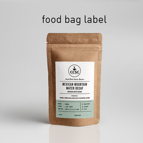 Stickers Labels 8CM Kraft Brand Stickers | emconnion