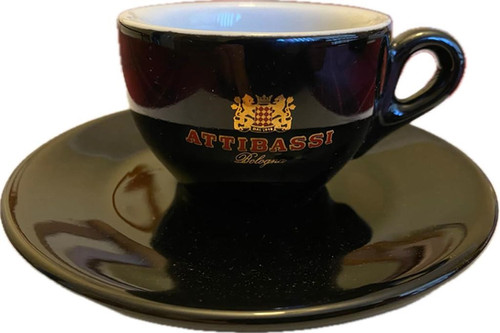 Espresso Cup and Saucer - Caffe Attibassi | Coffee Royale