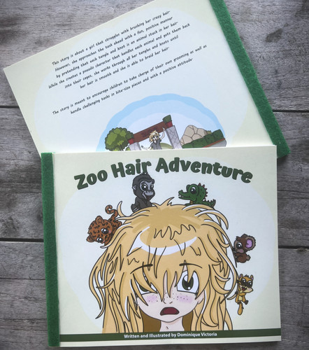 Zoo Hair Adventure - By Dominique Victoria | Meet the Artists