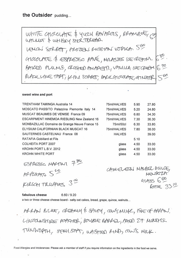 The Outsider Restaurant