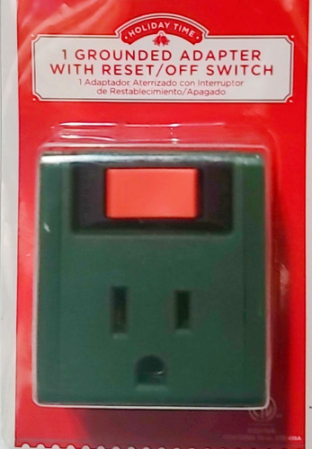 Grounded adapter switch | makeupland
