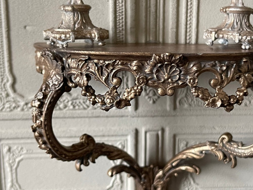French Louis XV Two legged Console Table 12th scale kit | Alison Davies ...