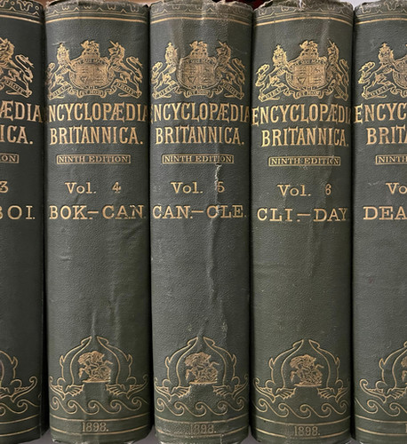 24 x DIGITAL DOWNLOAD A4 12th scale Encyclopaedia Britannica 1896 Book ...