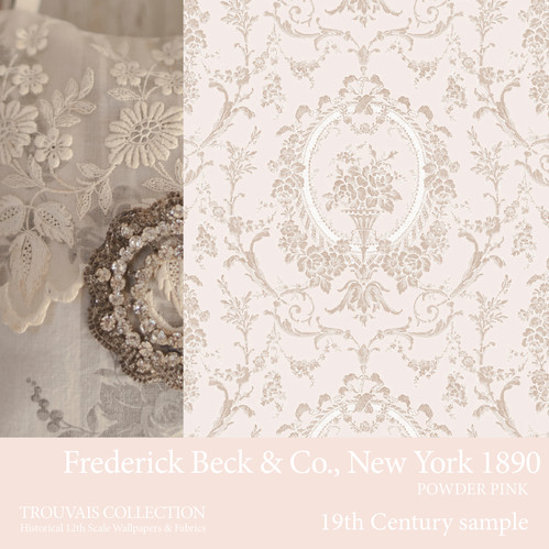 Frederick Beck & Company, New York 1890 7 colour variations WALLPAPERS ...