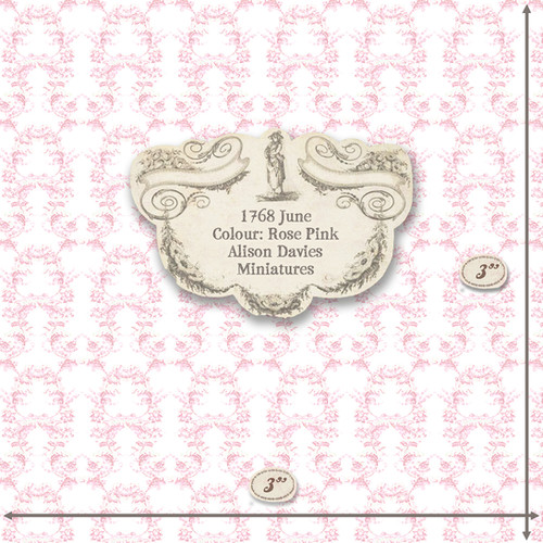 18th Century JUNE 1768 Colour: ROSE PINK.... Wallpaper | Alison Davies ...