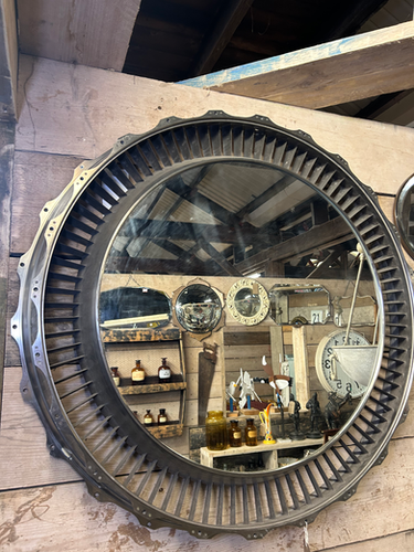Turbine Engine Mirror | Quirky Duck