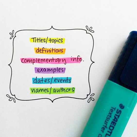 10 Ways to Make Your Notes Look Prettier!