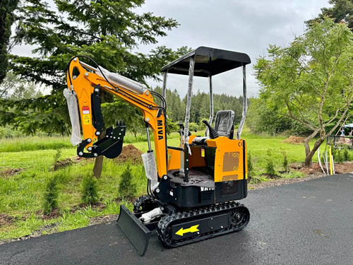 New MIVA VA15 Excavator, Pilot Controls, Thumb, 15HP! | Ohio Mini Excavator