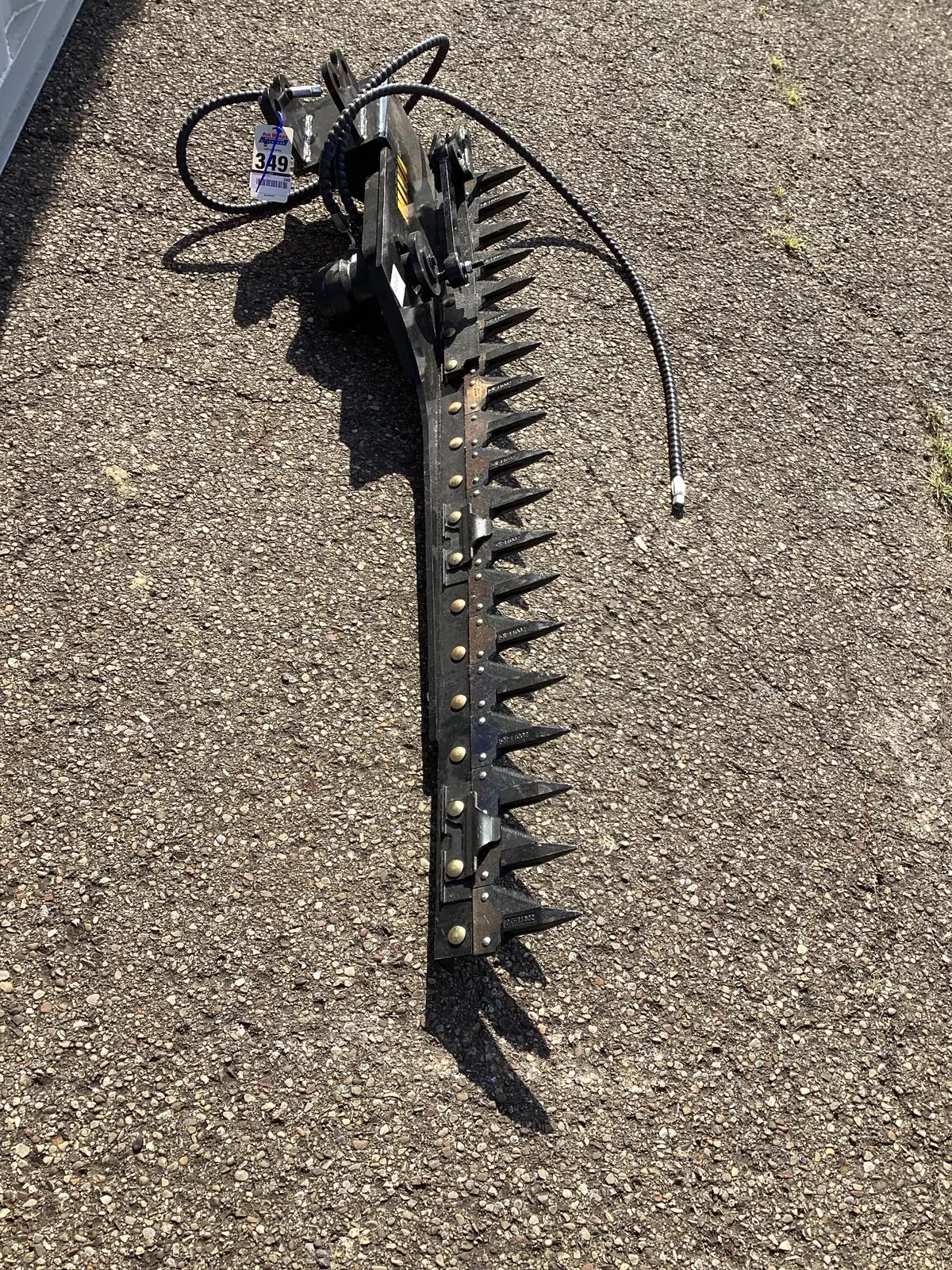 59" Sickle Bar Mower Attachment for 1-2 Ton Mini Excavators | Ohio Mini ...