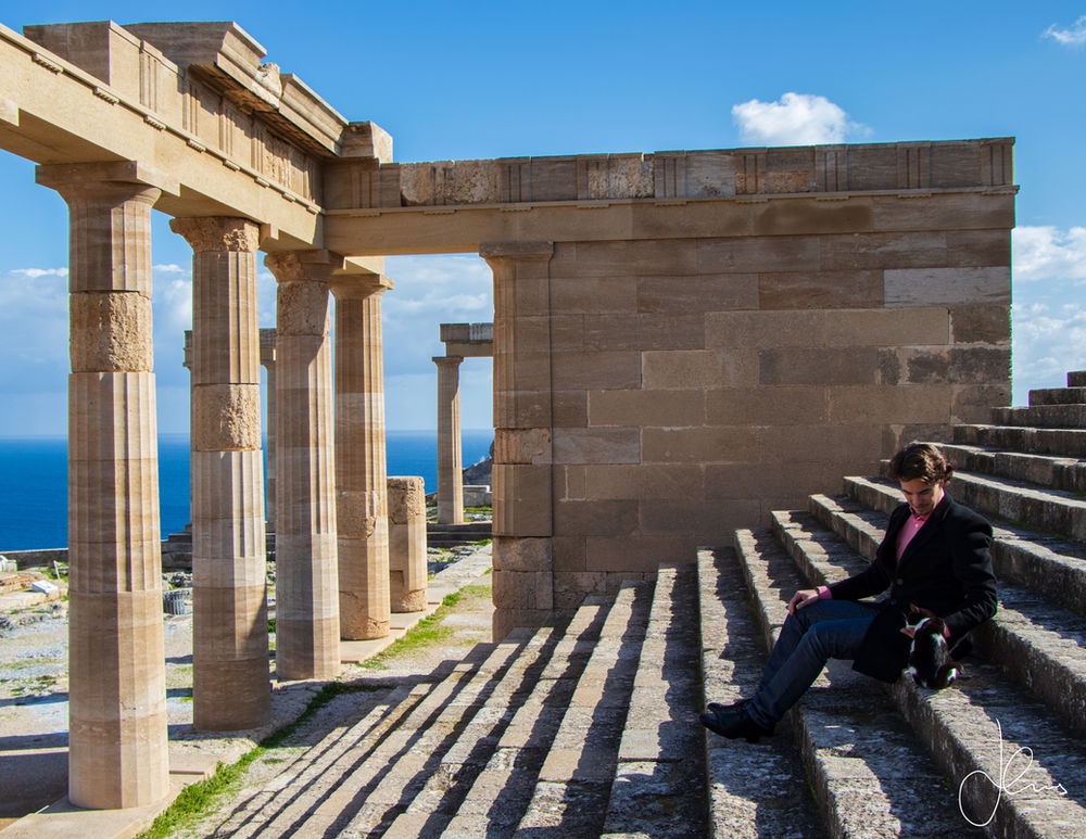 PROPYLEA LINDIAN ACROPOLIS - Rhodes