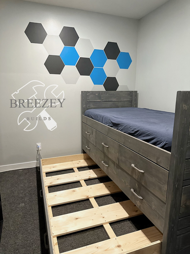 Trundle Tower Bed | Breezey Builds