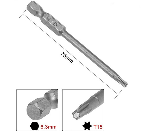 T15 Magnetic Torx Screwdriver Bit | Ceta Decking