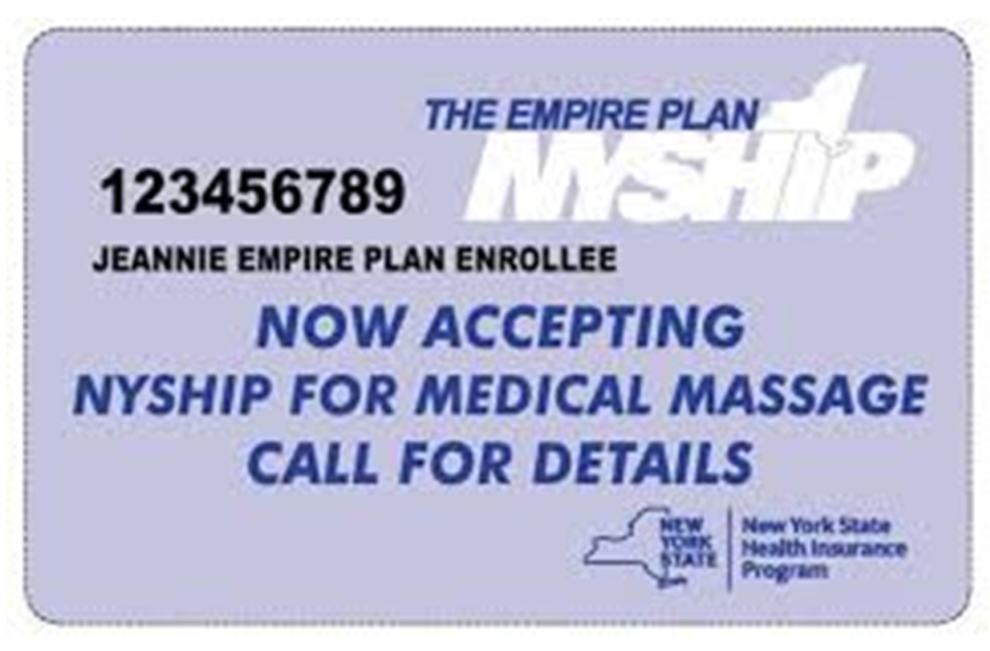 We Accept NYSHIP | Michele Lent Massage