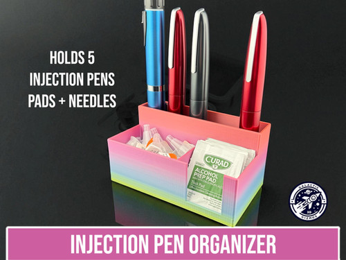 Injection Pen Organizer, Peptide or Insulin Pen Stand, Prep Stand ...