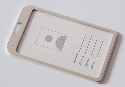 METAL ID CARD HOLDER-BLUE/SILVER/GOLD/BLACK/RED | Mpp studio