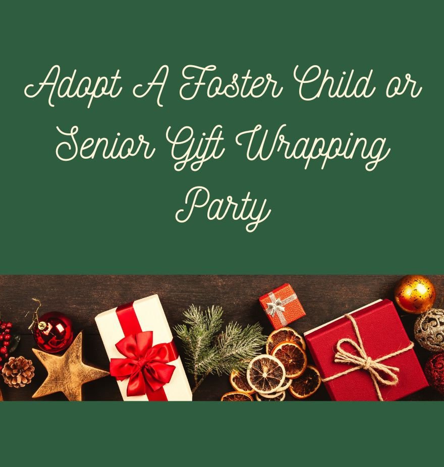 "Adopt A Foster Child or Senior for Christmas" Gift Wrapping Party | St ...
