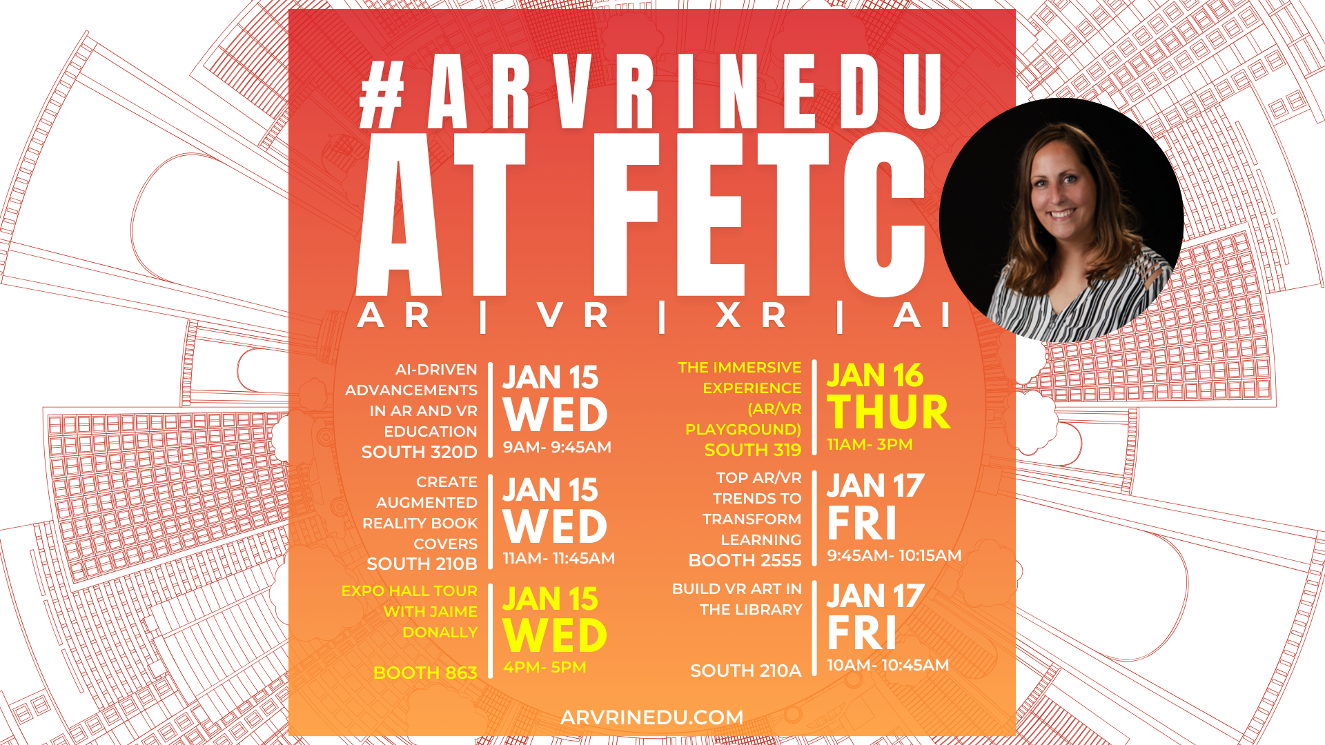Join Me at FETC 2025 : AR/VR Sessions and Special Events