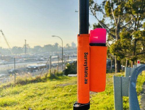 SurveyMate Mini suit Trimble pole type - 1 or 2 colours only | LocateMate