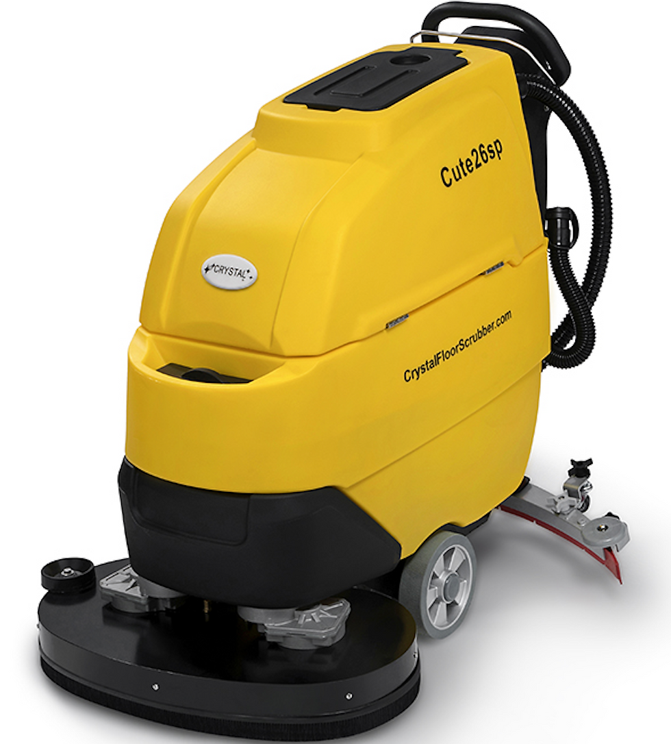 Walk Behind Floor Scrubbers | Crystal Floor Scrubber