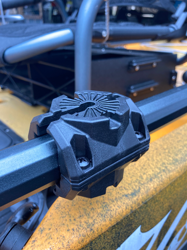 YakAttack Mighty Mount Duo Rail Adaptor | DUGOUTFISHING.COM