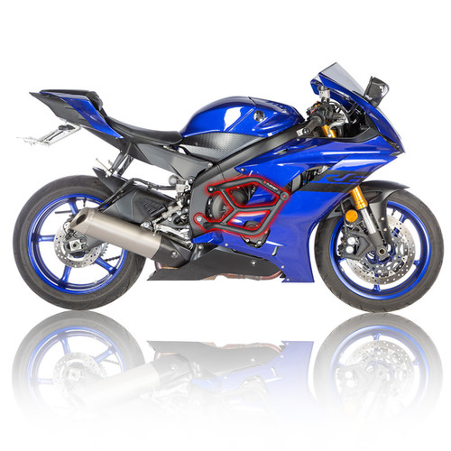 Yamaha R6 2017-2020 Street Crash Cage with Sliders