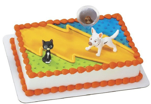 Authentic Disney's Bolt PVC Cake Topper Figure | partyinabox5