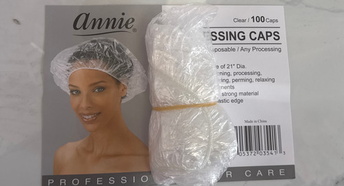 ANNIE Clear Processing Caps 10ct | Iman’sHairExtensions