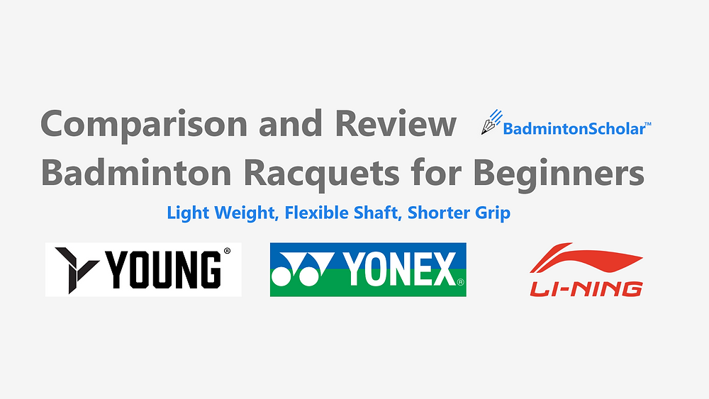 Compare Review | Yonex, Lining, Young badminton racquets for beginners ...