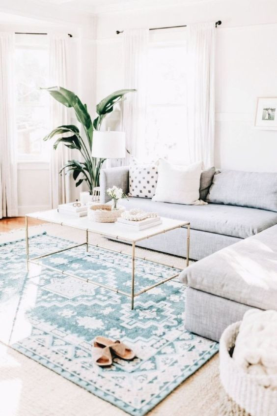 Decorate your Living Room with Beautiful Boho Rugs