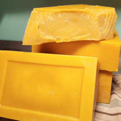 100% Pure Raw Filtered Beeswax Made In Michigan