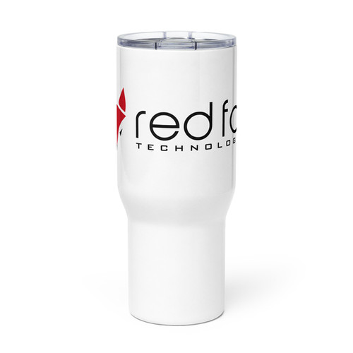 Red Fox Travel Mug with Handle | Red Fox Technologies
