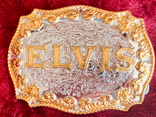 Elvisbelts.com Exclusive Elvis Name Buckle | elvisbelts