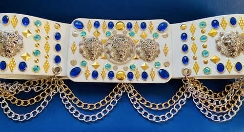 Elvis Style Frozen Snowflake Belt | elvisbelts