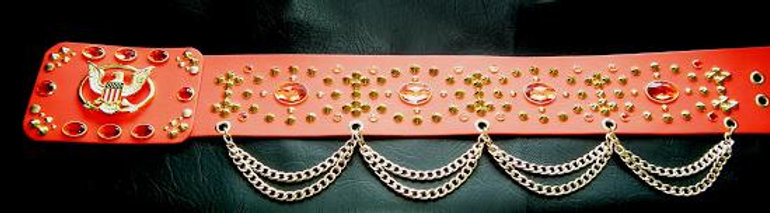 Elvis Aloha Crystal Belt | elvisbelts