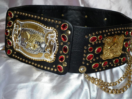 The Spanish Flower Western Belt | elvisbelts