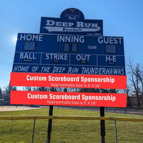 Showcase Field Scoreboard Sponsor - DRVSA | SPONSOR HELPER
