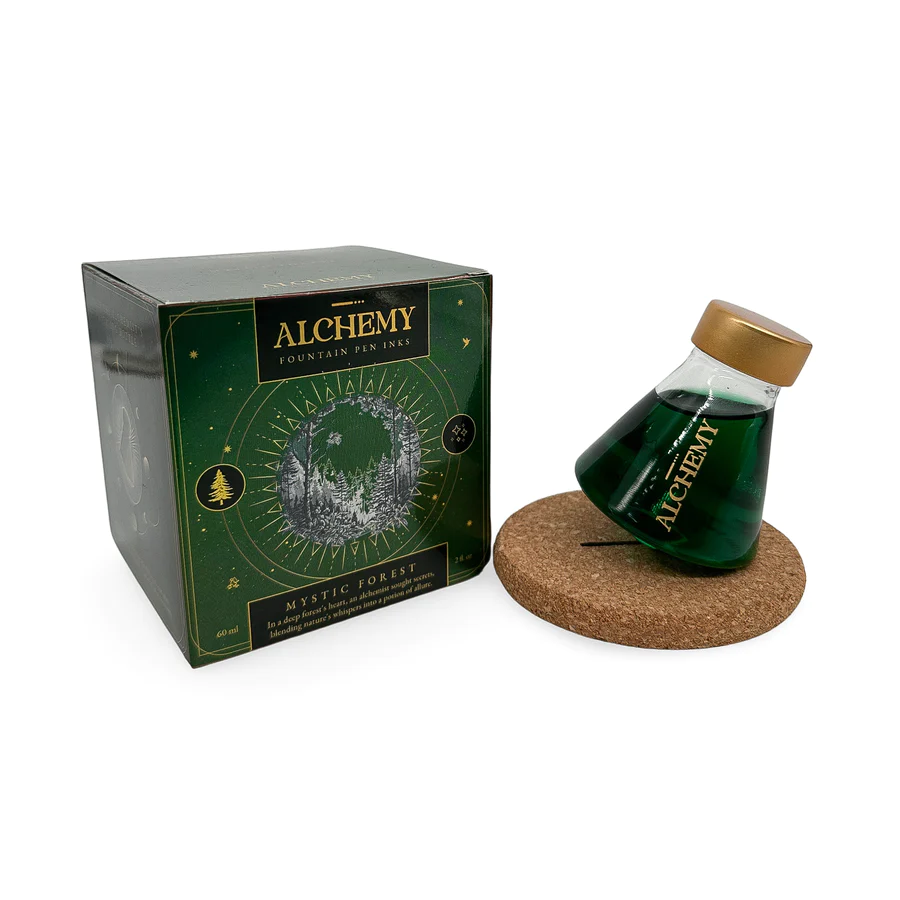 Alchemy Fountain Pen Inks Mystic Forest 60ml | Artzo India