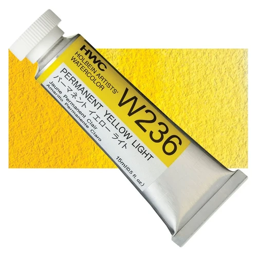 Holbein Artists Watercolour Permanent Yellow Light 15ml | Artzo India