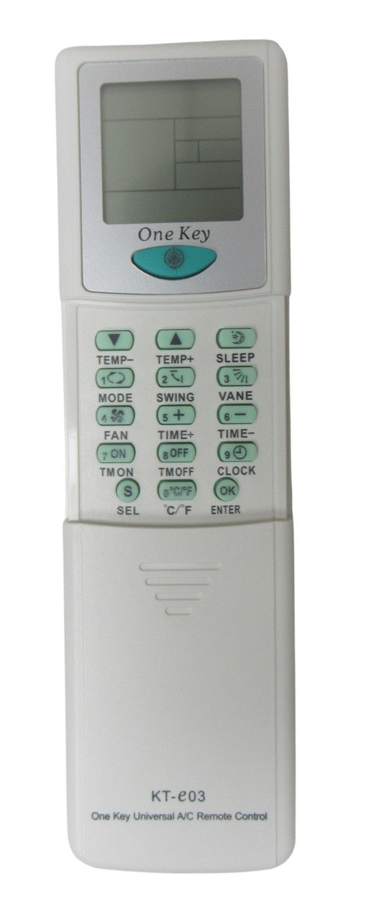 KT-E03 Universal Mini Split AC Remote | Classic America