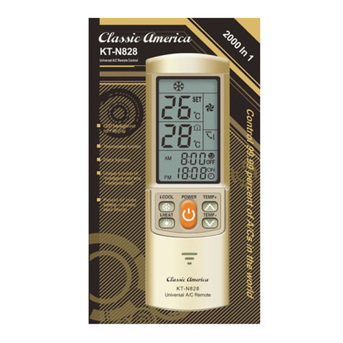 KT-828 - Gold Universal Mini Split AC Remote | Classic America