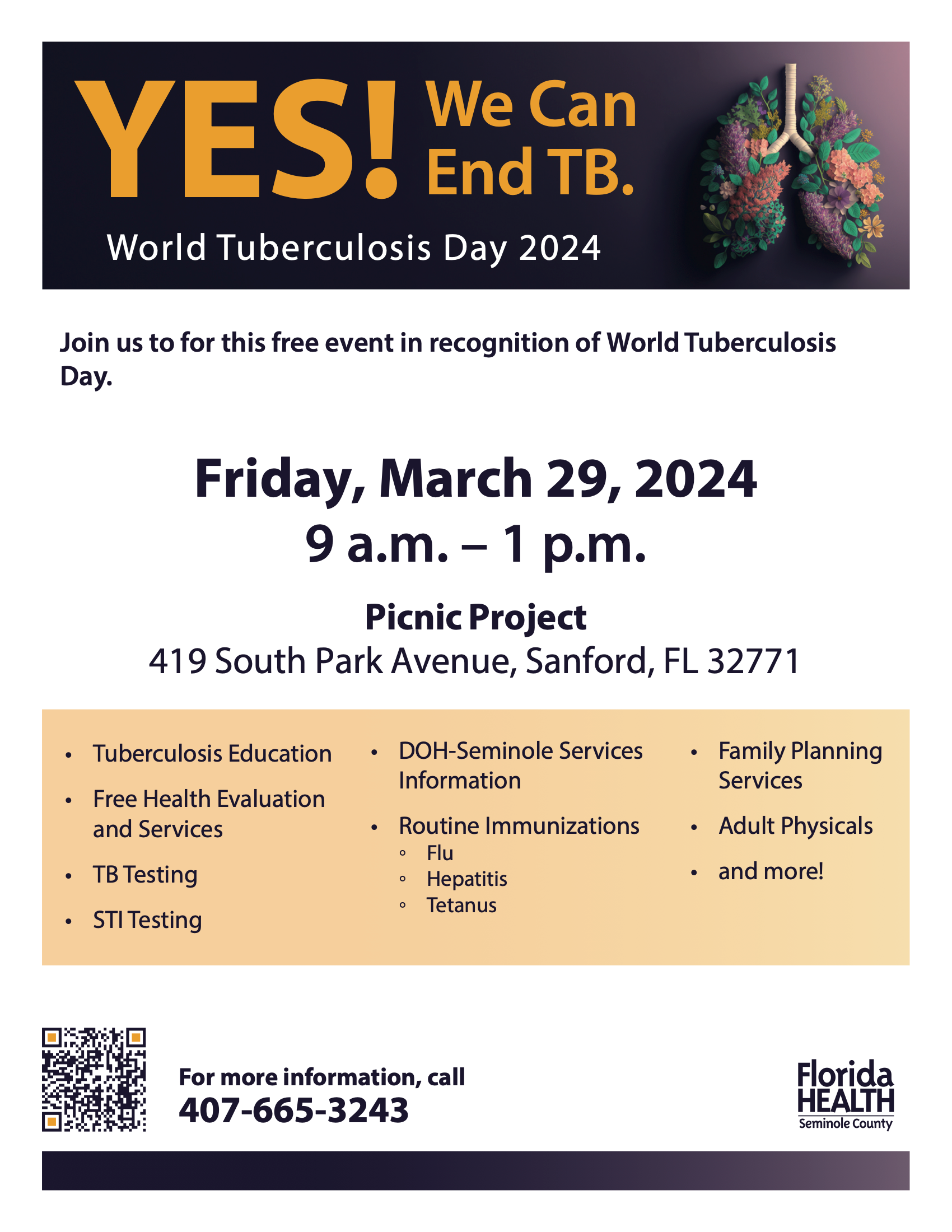 World TB Day | Picnic Project v.2 World TB Day | Picnic Project v.2