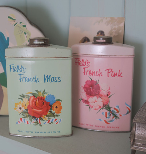 Field's French Talc Tins | vintage-interiors
