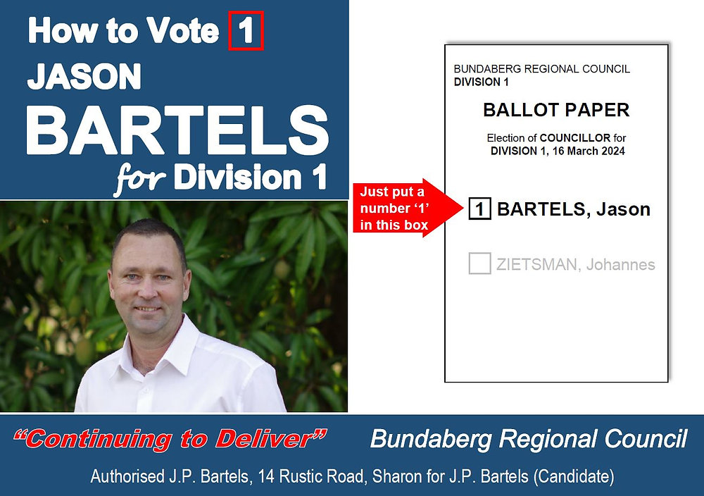 Ballot Draw & How-to-Vote Card