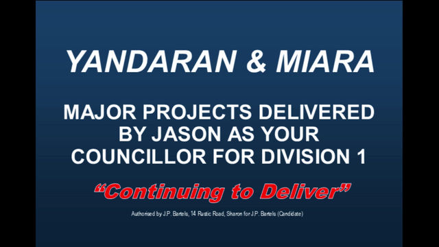 Major Projects - Yandaran & surrounding areas