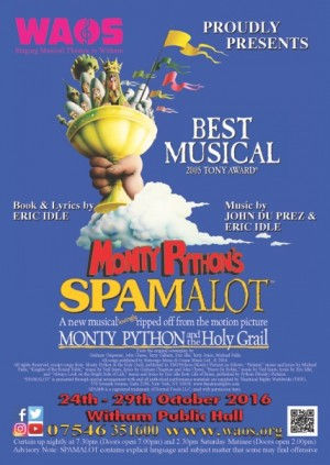 SHows from 2010 - 2019 Spamalot