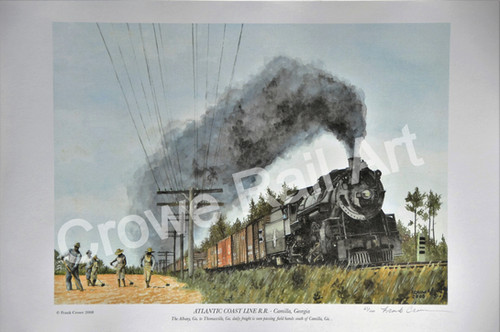 Atlantic Coast Line R.R. - Camilla, Georgia | Crowe Rail Art