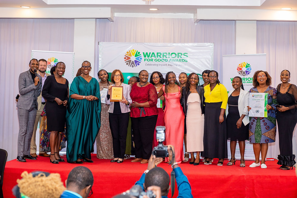 We Did It! Kianda Foundation Wins Gold at the Warrior of Good Awards!